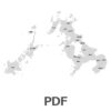 PowerPointで使える長崎県全図。白地図無料ダウンロード | パワポでデザイン